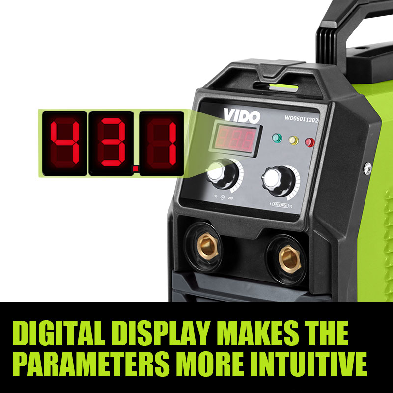 20-200A DC SINGLE PHASE Inverter MMA DC Welding Machine-Products-VIDO® Tools